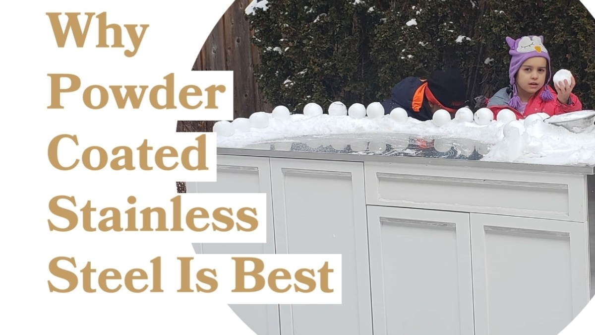 Learn why powder coated stainless steel is best – 4 Life Outdoor Kitchens